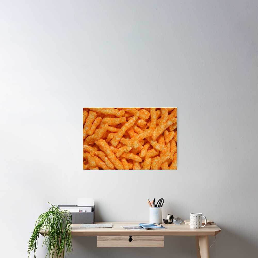 "Cheetos" Poster for Sale by MadEDesigns | Redbubble
