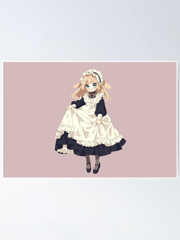 "Oji Sama - Maid Waifu" Poster for Sale by MahouAnimeStore | Redbubble