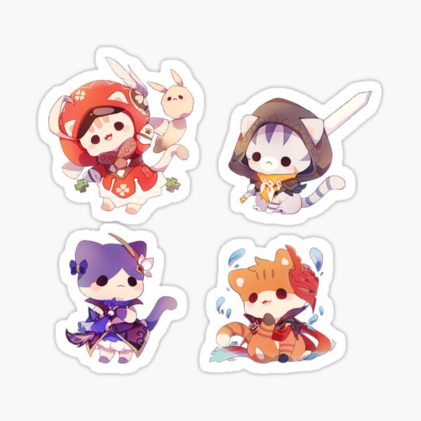 "Genshin Impact games" Sticker by Harleenow | Redbubble