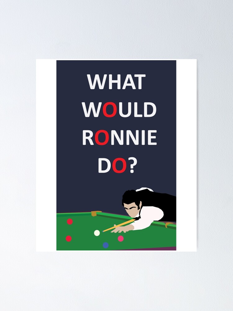 "Rocket Ronnie O_sullivan " Poster for Sale by RelixirShop | Redbubble