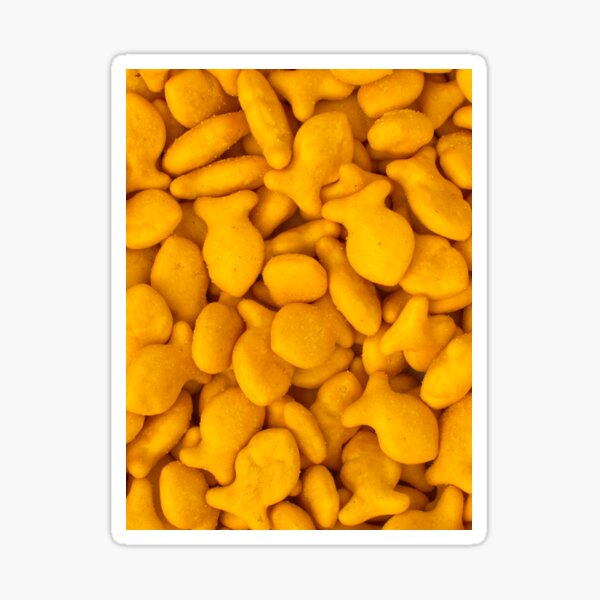 Goldfish Crackers Stickers | Redbubble