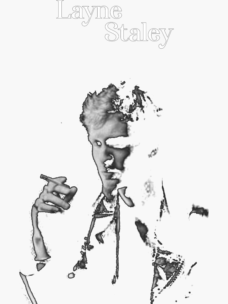 "LAYNE STALEY" Sticker by jeankings | Redbubble