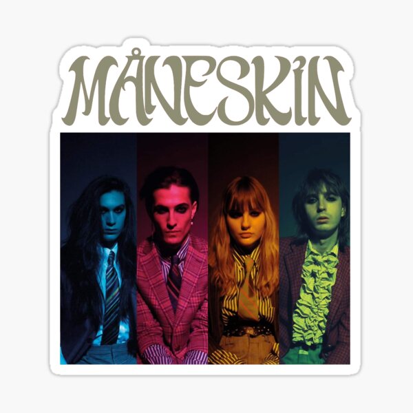 "Maneskin " Sticker by Dienshion01 | Redbubble