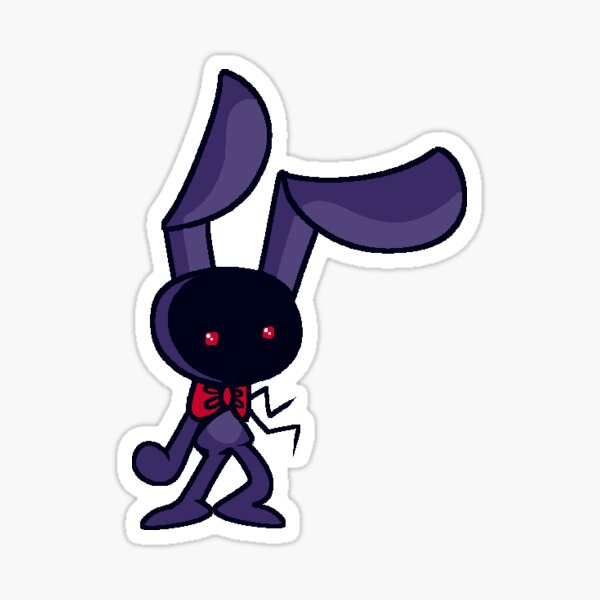 "Withered Bonnie" Sticker by TheMrCypher | Redbubble