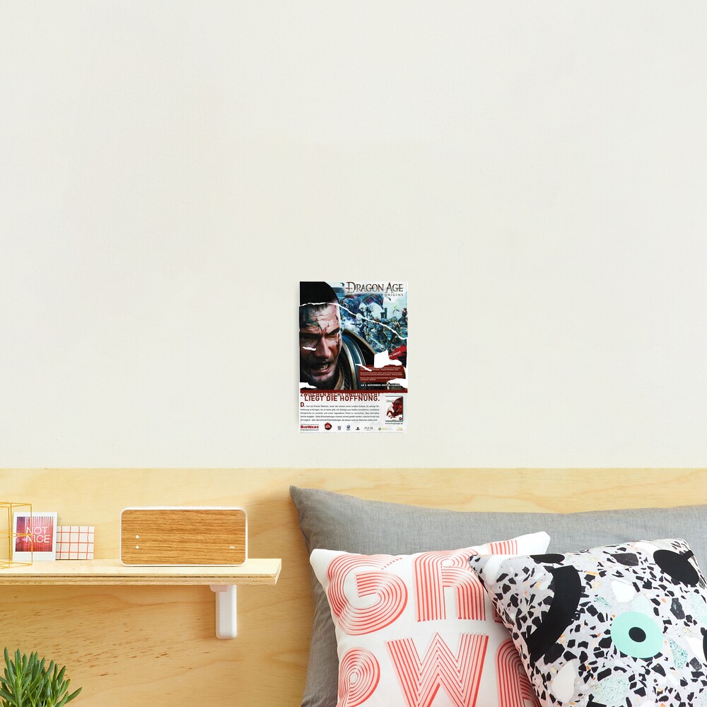 Lámina fotográfica «póster del juego retro age dragon origins | retro ...