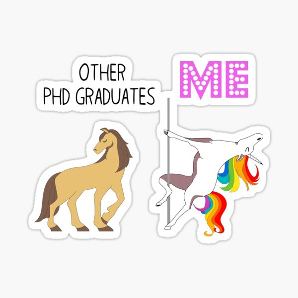 "PHD graduation gift, Doctor Graduation, PHD sticker, PHD gift idea ...