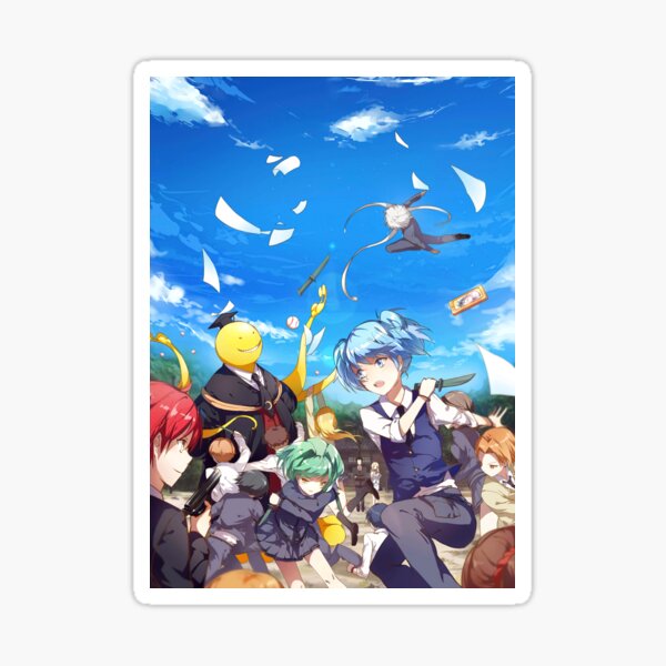 "Karma Akabane Assassination Classroom Epic Design for fan" Sticker by ...