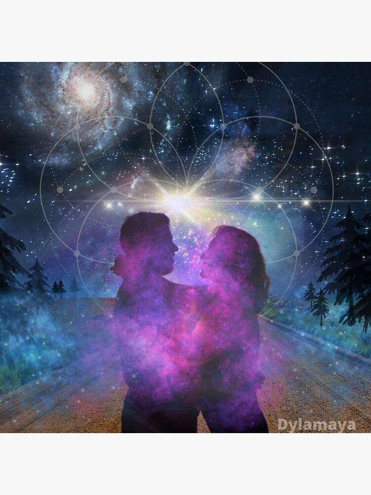 "soul connection" Sticker for Sale by Dylamaya11 | Redbubble