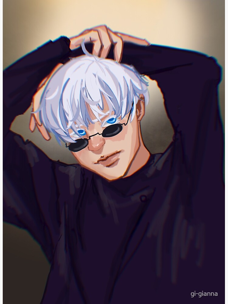 "gojo satoru gojou jjk jujutsu kaisen" Photographic Print for Sale by ...