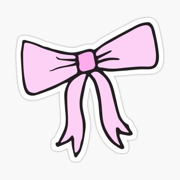 "Pink Ribbon doodle" Sticker for Sale by alongcamekathy | Redbubble