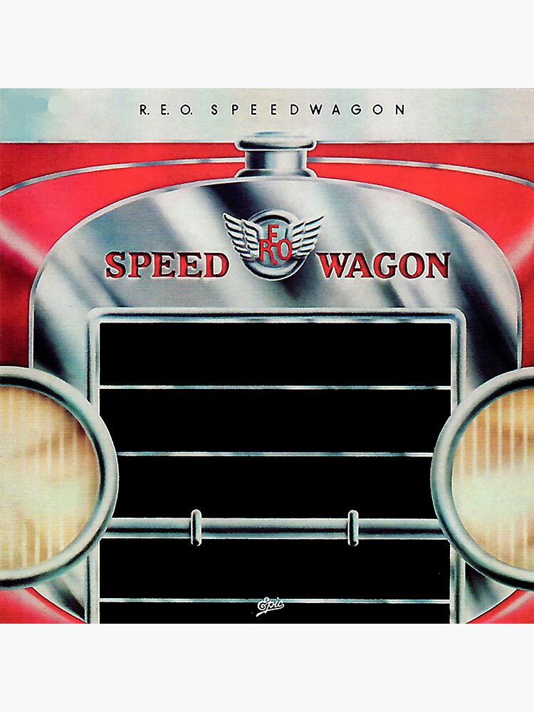 "REO Speedwagon" Sticker by jenistwt053a42 | Redbubble