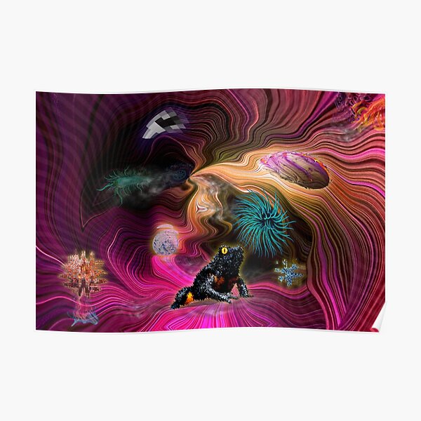 "Hypnotoad 5th Dimension" Poster for Sale by dani146cluj | Redbubble