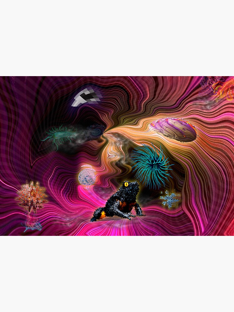 "Hypnotoad 5th Dimension" Sticker by dani146cluj | Redbubble