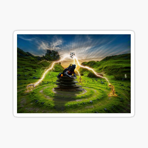 "Hypnotoad God" Sticker for Sale by dani146cluj | Redbubble