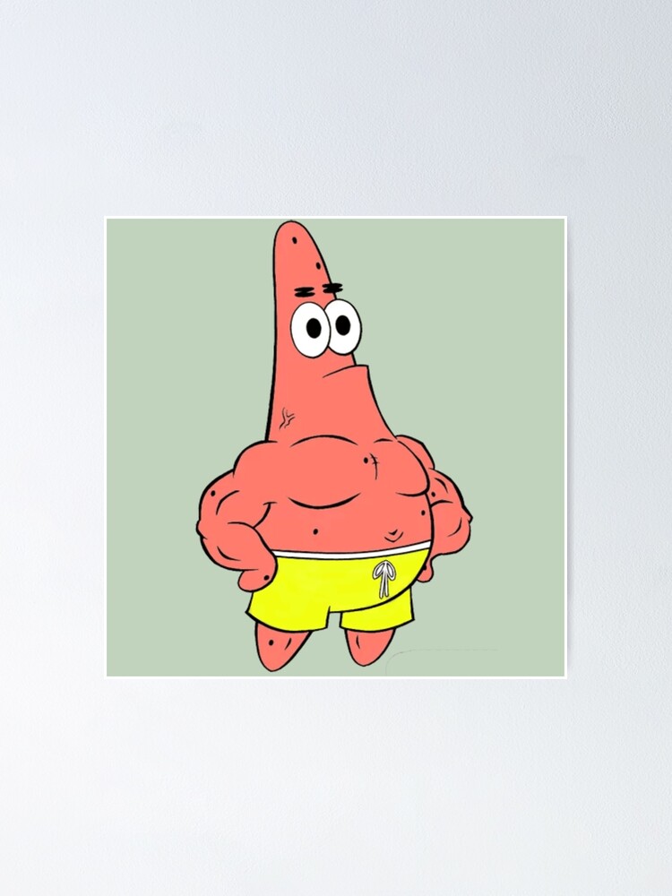 "Patrick Star " Poster for Sale by NINUCI | Redbubble