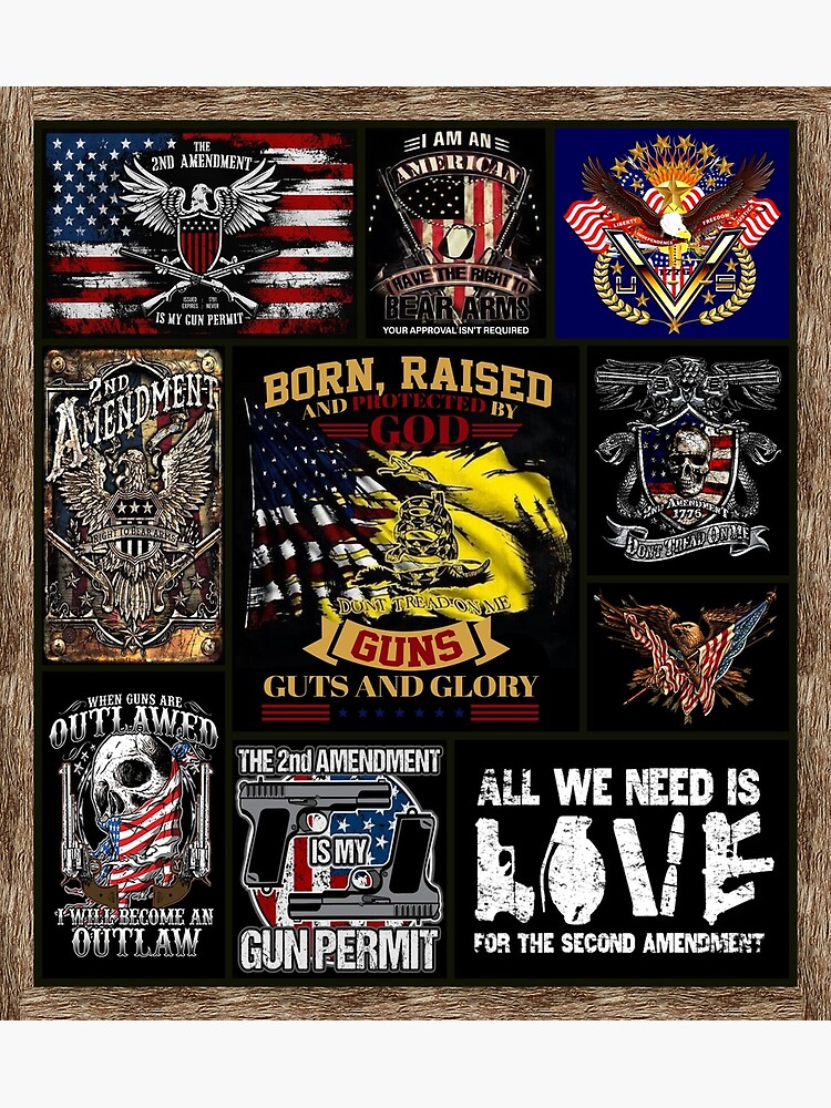 "The Second Amendment" Poster for Sale by Thanhtt27 | Redbubble