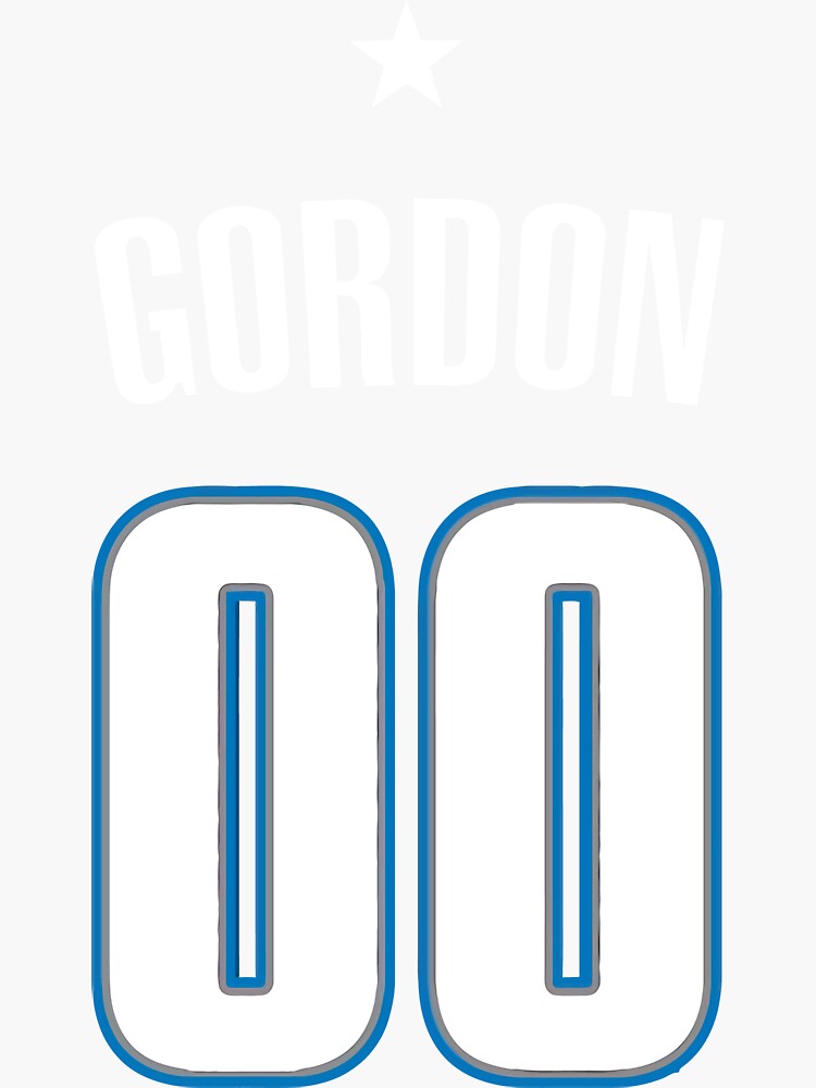 "Aaron Gordon Ff2" Sticker by SabrinaMcMahona | Redbubble