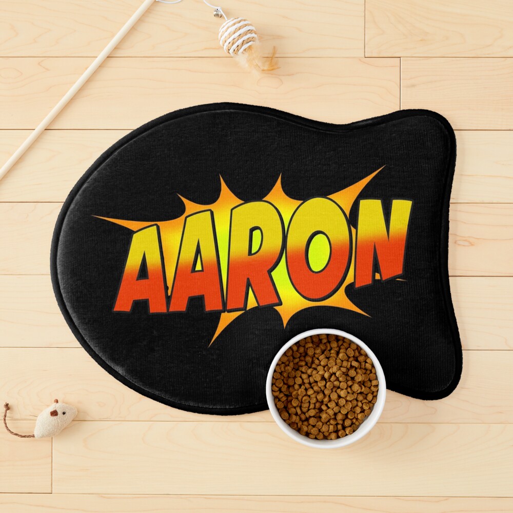"Aaron" Sticker for Sale by rogue-design | Redbubble