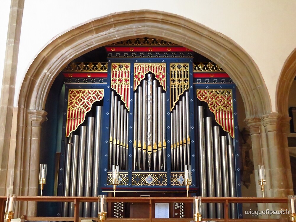 "Chancel Organ, Chelmsford Cathedral" by wiggyofipswich | Redbubble