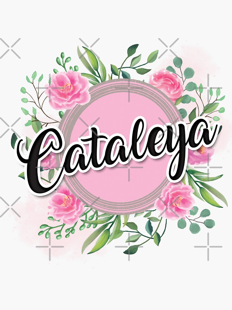 "Cataleya name " Sticker by badinboow | Redbubble