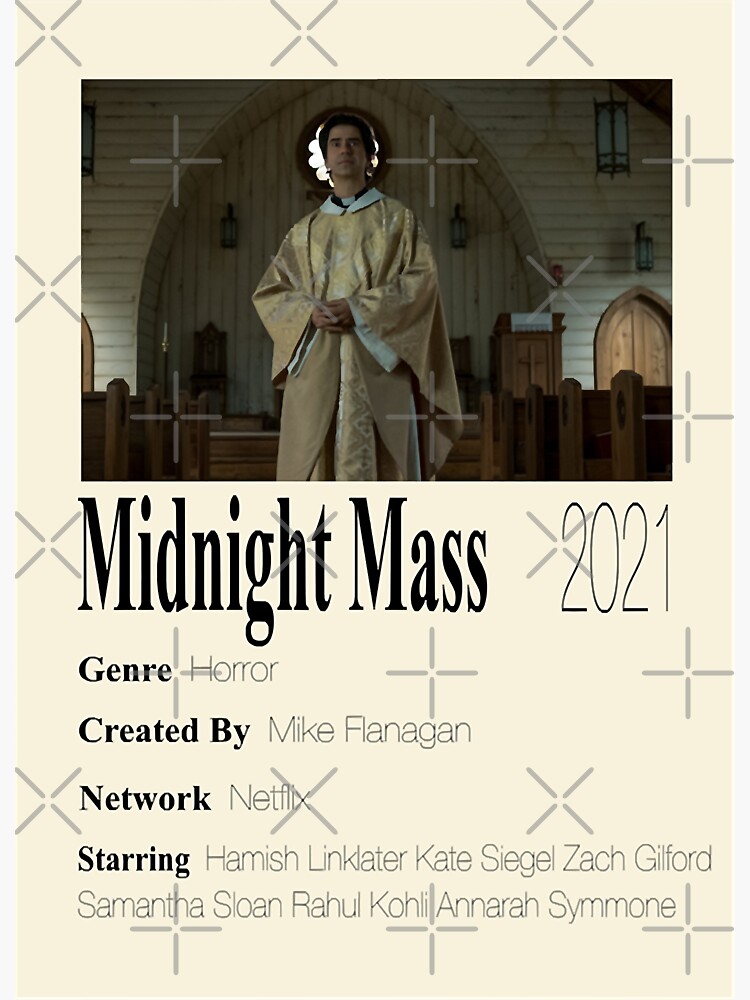 "Lucky Gift Midnight Mass Poster Kate Siegel Gift For Fans" Sticker by ...