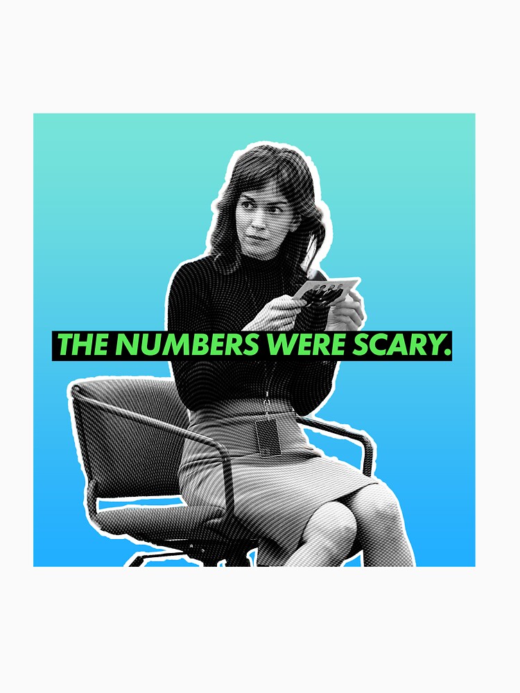 "Severance Helly R The Numbers Were Scary Quote" Essential T-Shirt for ...