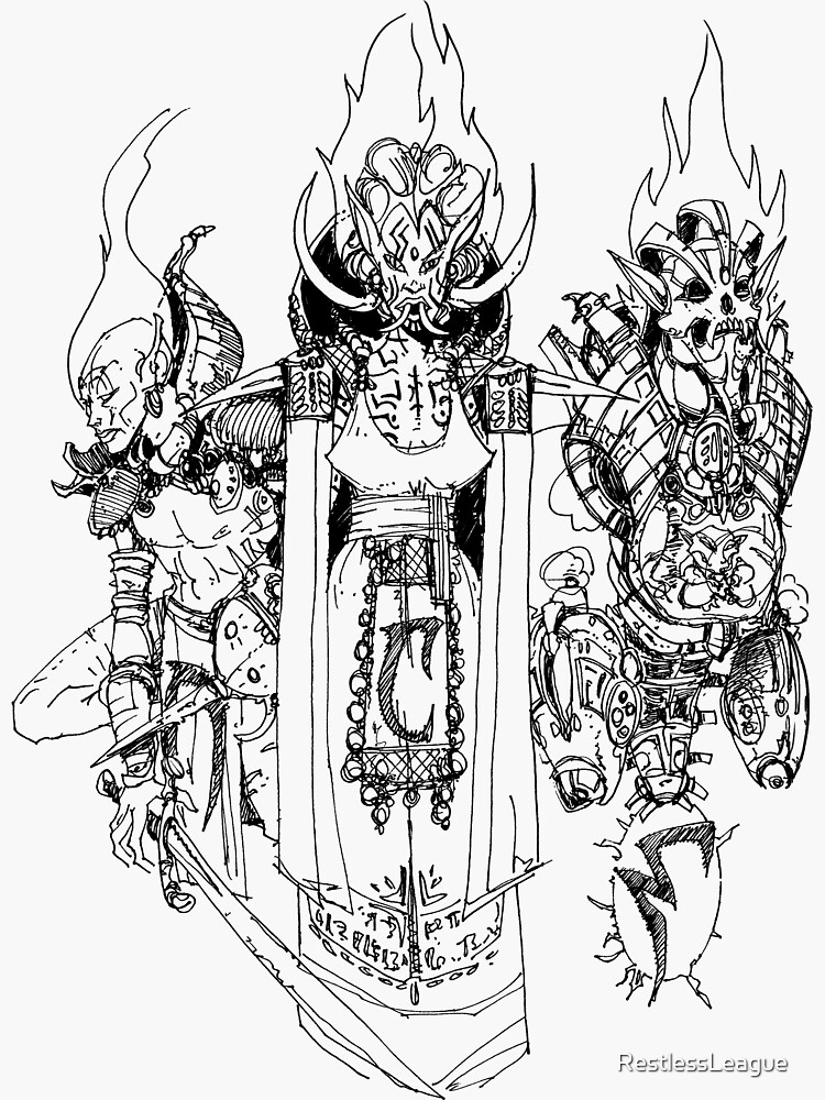 "ALMSIVI" Sticker for Sale by RestlessLeague | Redbubble