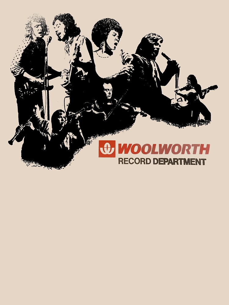 "Woolworths Record Store " T-shirt for Sale by GRAFIKA65 | Redbubble ...