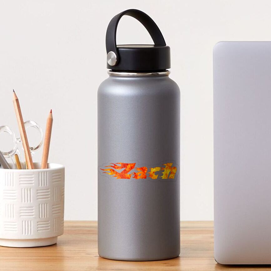 "Zach" Sticker for Sale by Carrie Potter | Redbubble