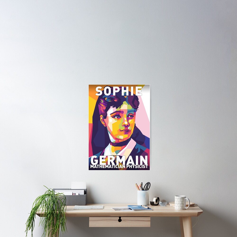 "Sophie Germain" Poster for Sale by Shecience | Redbubble