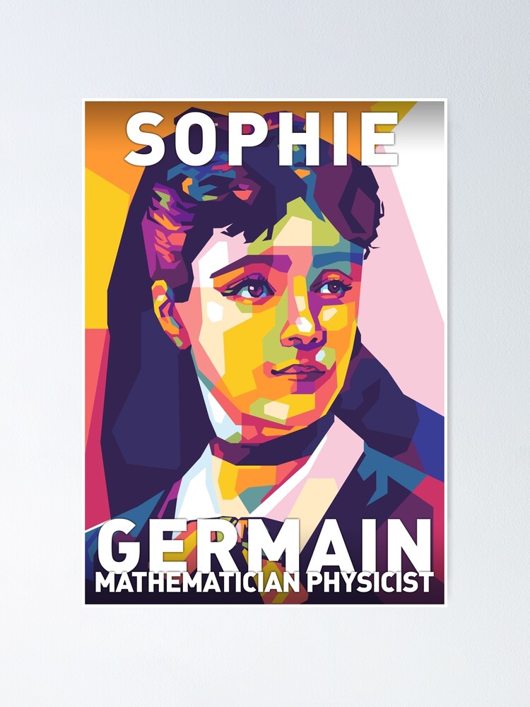 "Sophie Germain" Poster for Sale by Shecience | Redbubble