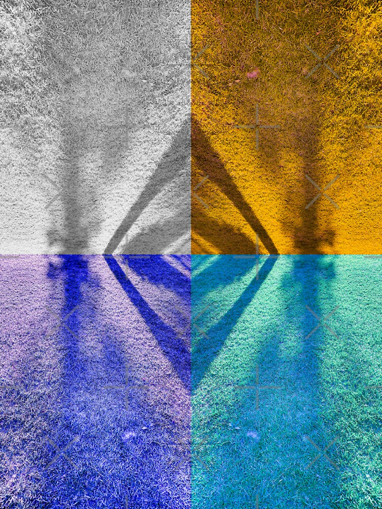 "Colorful shadow abstract" Sticker for Sale by AlfabetDesign | Redbubble