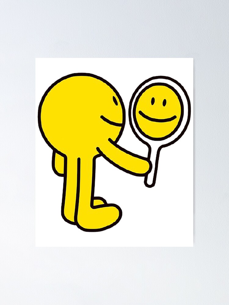 "Let me Find your Smile Sticker" Poster for Sale by NicoleDaila | Redbubble