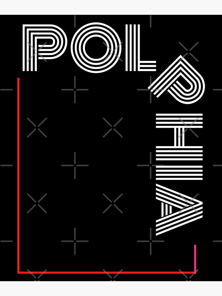Póster «Polyphia Merch banda de polifia» de siemekrubrinere | Redbubble