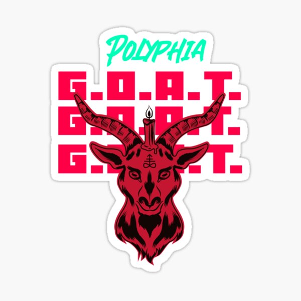 "Polyphia Merch Polyphia Band Goat" Sticker for Sale by siemekrubrinere ...