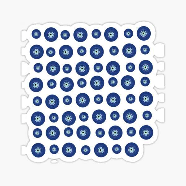 "Evil eye aesthetic pack" Sticker by Mermaidssparkle | Redbubble
