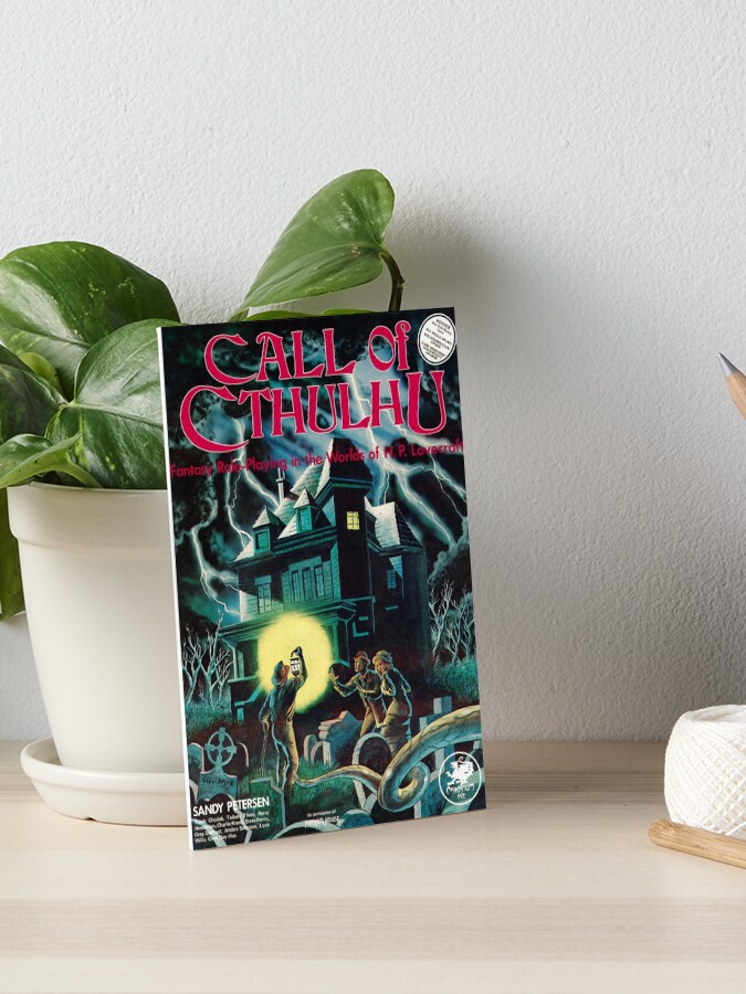 "Call of Cthulhu 1st Edition Cover" Art Board Print for Sale by ...