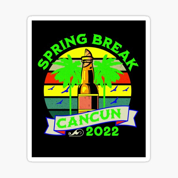 "spring break" Sticker by roddinglestore1 | Redbubble