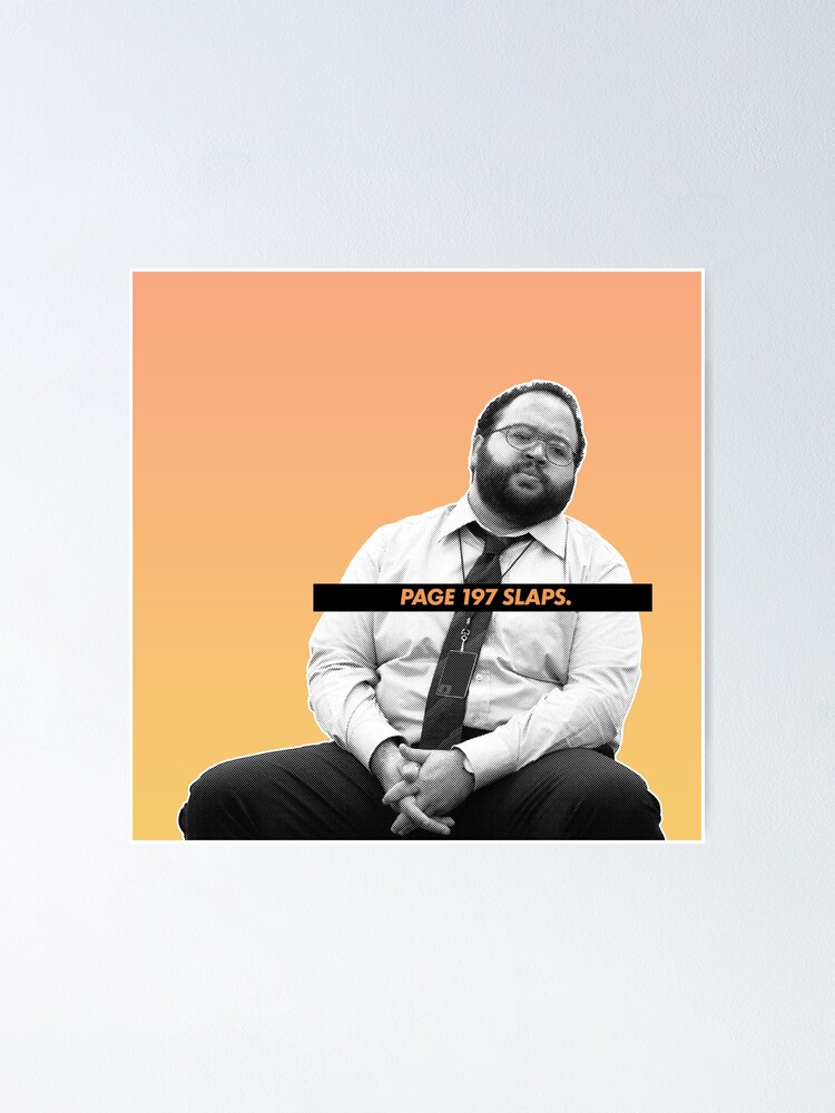 "Severance Dylan G Page 197 Slaps Lumon Industries Quote" Poster by ...