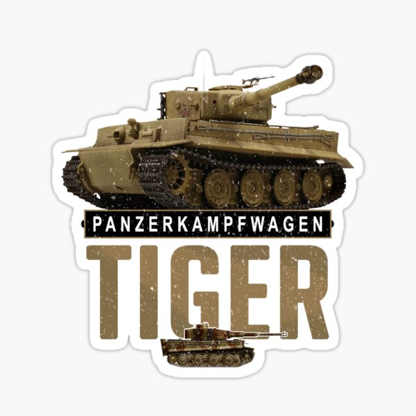 "Tiger 1 Tank - WW2 German Tank " Sticker for Sale by Senpa77 | Redbubble