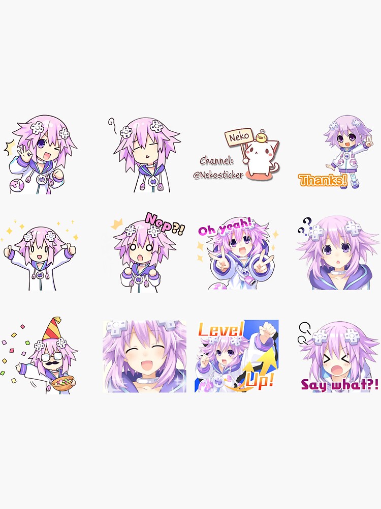 "TOP NEP NEP pack 01" Sticker by Boutaje | Redbubble