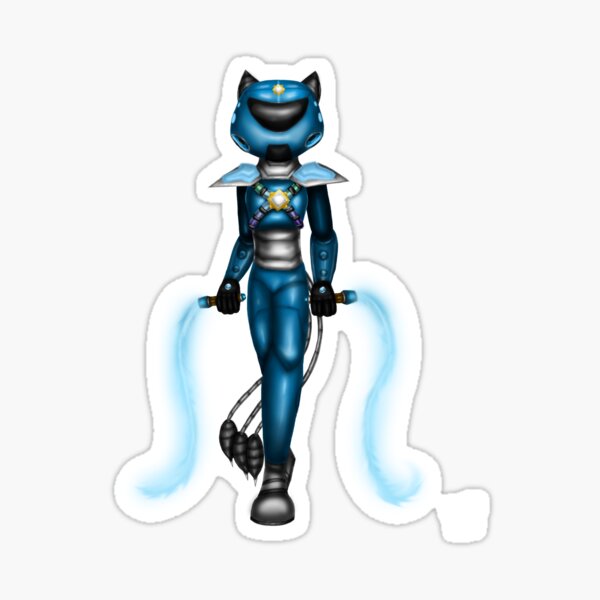 "Fully equipped Lumox with plasma whips (no background)" Sticker by ...