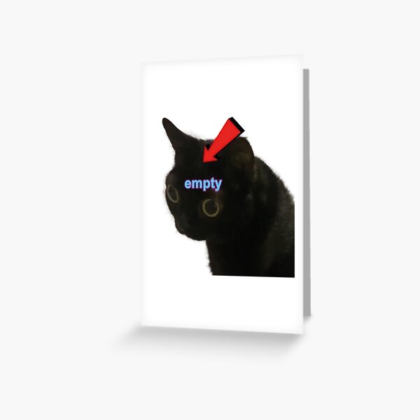 "Jinx Empty Head" Greeting Card by GekomsuFuzzy | Redbubble
