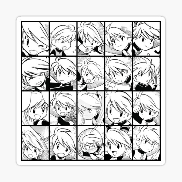 "Yellow Pokéspe" Sticker by kqrichan | Redbubble