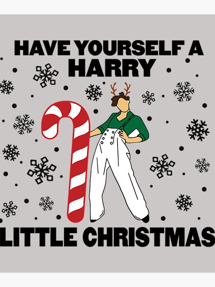 "Harry Styles Harry Little Christmas " Poster for Sale by truong9833 ...