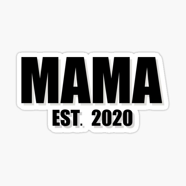 "MOM 2020" Sticker by Awag-Designs | Redbubble