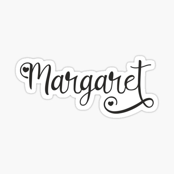 "Margaret Name, Margaret Calligraphy, Gift for Margaret, Custom Gift ...