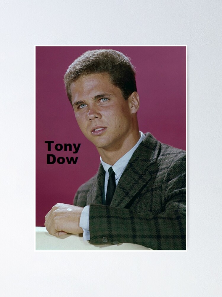 "Tony Dow - Leave It To Beaver" Poster by UniqueArt4u | Redbubble