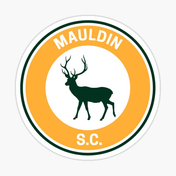 "Vintage Mauldin South Carolina" Sticker for Sale by fearcity | Redbubble