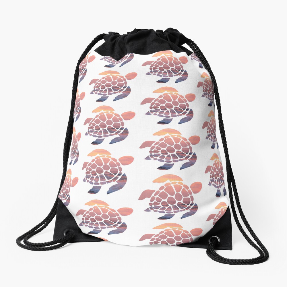 "ocean sunset sea turtle" Sticker for Sale by sluggishsloth | Redbubble